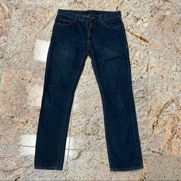 Calvin Klein | Jeans | Calvin Klein Straight Cut Blue Jeans | Poshmark